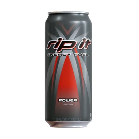 Rip It Energy Drink Power Regular 16 Fl Oz Pack Of 12
