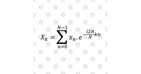 Discrete Fourier Transform Equation Math Basics Fourier Transform T