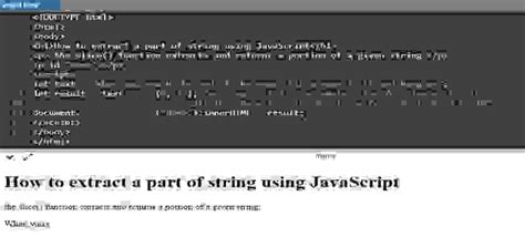 How To Split A String In JavaScript