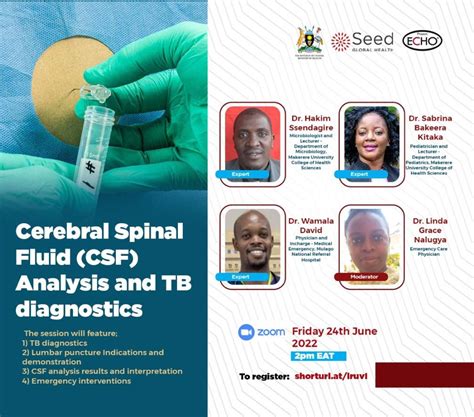 15 Csf Analysis And Tb Diagnostics Ems Echo Initiative