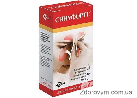 Синуфорте – відгуки про Синуфорте, показання та протипоказання