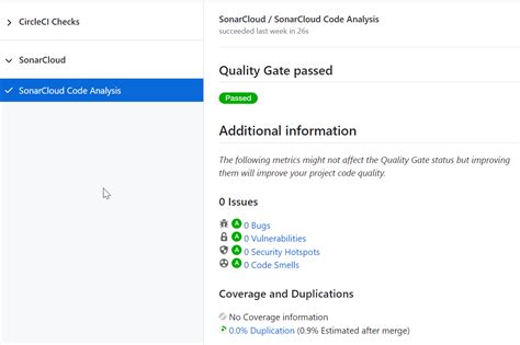 How To Show Sonarcloud Results In Github Pull Request Check Tag Sonarqube Cloud Sonar Community