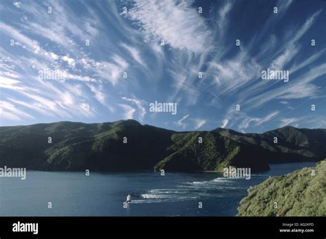 Tidal Surge Through French Pass Between The Mainland And D Urville