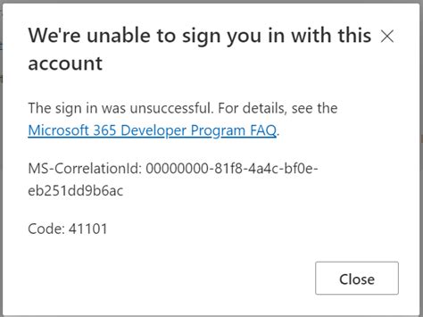 Why Im Getting This Message When Im Trying Sign For The Developers E5