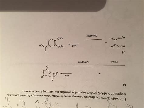 solved 8 identify draw the structure showing