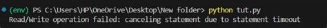 How To Set Timeouts In Psycopg2 Using Python Geeksforgeeks