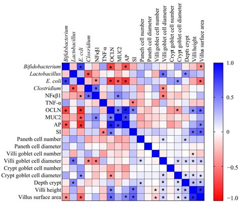 Heatmap Of Spearman Correlation Analysis Nf κβ1 Nuclear Factor Kappa Download Scientific
