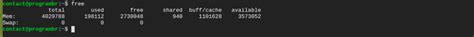 Commands To Check Memory Usage On Linux Ubuntu