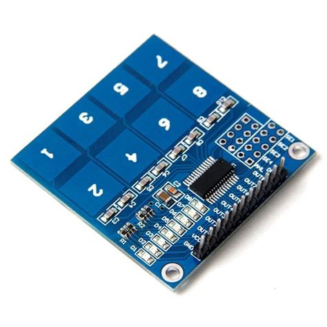 By Ttp226 Capacitive Switch 8 Button Touch Module At Sunrobotics