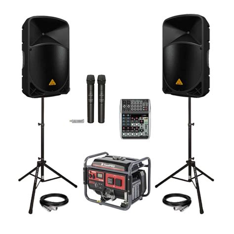 Behringer Pa Package Mixer Mic Supersonic Hire