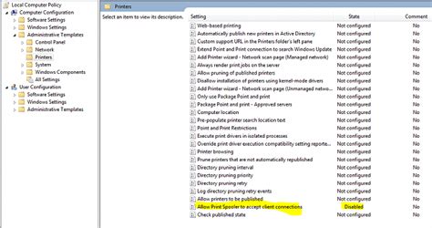 windows print spooler remote code execution vulnerability windows 10
