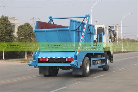 Cnhtc 8 Cbm Skip Loader Garbage Truck Csctruck Municipal Truck