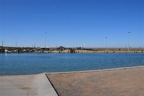 Lake View At Paloma Community Park In Peoria Arizona Stock Image