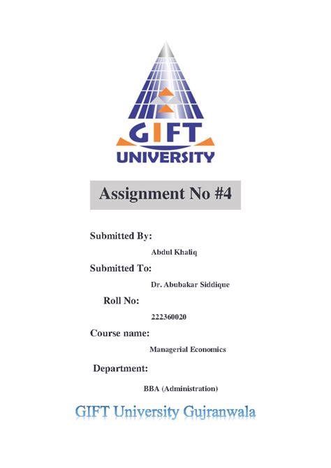 Managerial Eco Bba Assignment 4 Consumer Behavior And Demand Elasticity