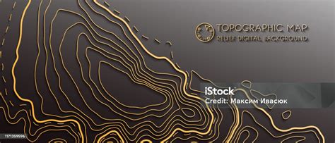 지형의 지도 선입니다 벡터 추상 지형지도 개념 사본에 대한 공간이 있습니다 흑백 웨이브 추상 용지 잘라내기 추상 다채로운 파도 물결 모양의 배너 색상 기하학적 형태 3차원