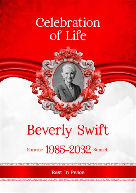 Eulogy Cover Page Design Template Eulogy Front Cover Design