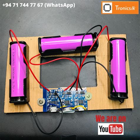 18650 Battery Arduino And Electronic Project Support