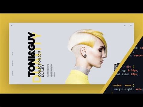 Distortion Effect Landing Page HTML CSS ACI