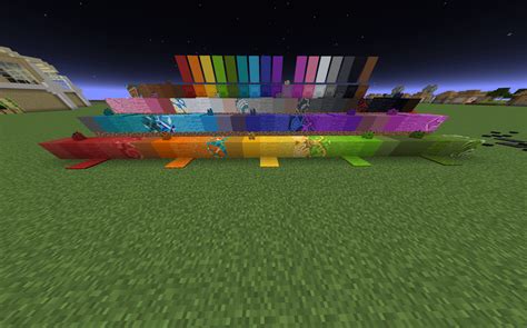 Minecraft Rainbow Colors Rainbow Color Palettemaker