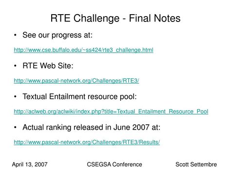 Ppt Textual Entailment Using Univariate Density Model And Maximizing