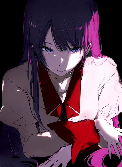 Moku Muooku Senjougahara Hitagi Bakemonogatari Monogatari Series