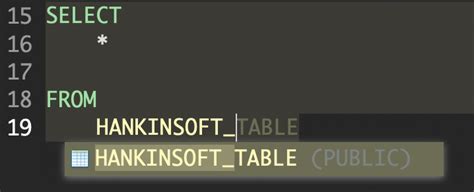 Bug Snowflake Autocomplete Only Shows Distinct Table Names Issue Hankinsoft SQLPro