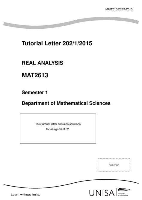 real202 2015 1 b 1 2015 tutorial real analysis bar code learn