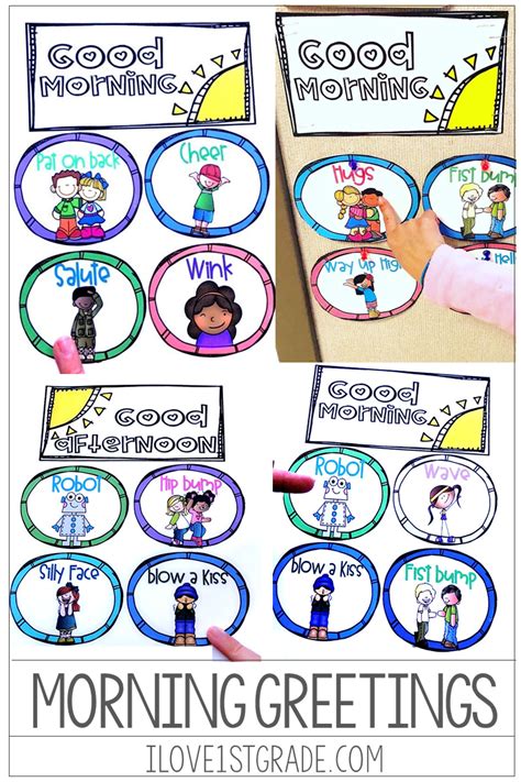 Morning Greeting Choices Classroom Greetings Back To School Dollar Deal