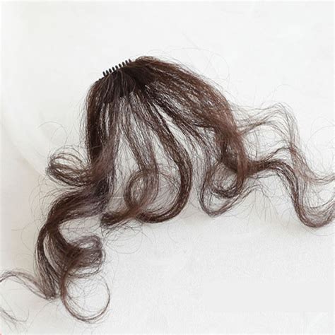 앞머리 볼륨 가발 웨이프 골슬 헤어피스 간편한 탈부착 온채널