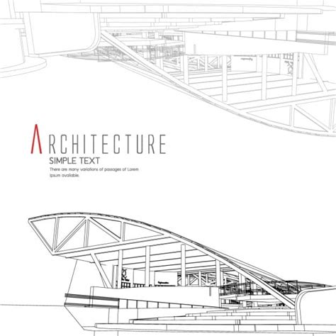 Architecture Background Design Eps Vector Uidownload