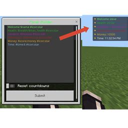 Customizable Sidebar V Files Minecraft Bedrock Scripts CurseForge