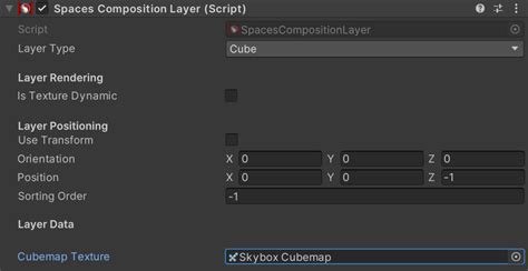 Composition Layer Components Snapdragon Spaces™ Unity And Unreal Sdks