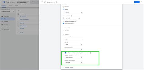 Send DataLayer Push From Server GTM To Web GTM Stape