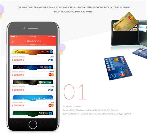 Mobile Wallet Ux Ui Inspiration Interface Interaction Behance