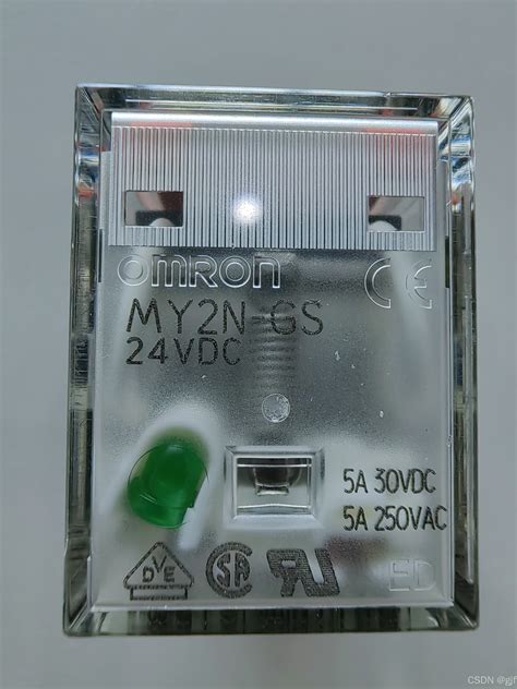 图解8脚直流继电器欧姆龙继电器引脚示意图 Csdn博客