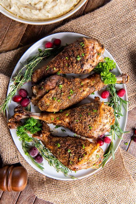 Roasted Turkey Drumsticks