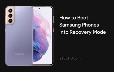 How To Boot Samsung Phones Running One UI Into Recovery Mode