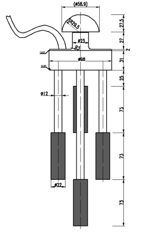 Custom Underwater Acoustic Array Transducer Ultrasonic Baseline Positioning Transducer From