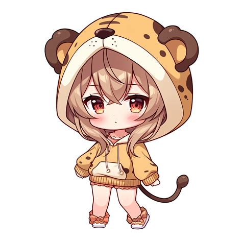 Chibi With Hoodie Template