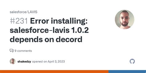 Error Installing Salesforce Lavis 1 0 2 Depends On Decord · Issue 231