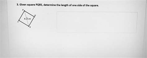 Answered Given Square PQRS Determine The Bartleby