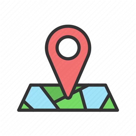 location map navigation gps direction pointer marker icon