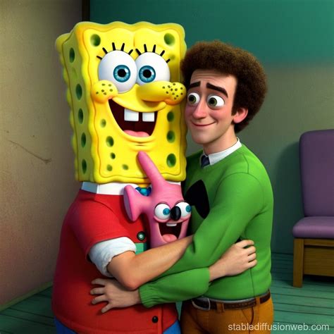 Spongbobs Affectionate Gesture Stable Diffusion Online Spongbobs Affectionate Gesture Stable Diffusion Online
