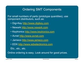 SMT Process How To Making And Defects Finding PDF