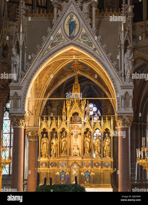 Votive Church Altar A Detailed Casting Of Saints And Angels Graces The