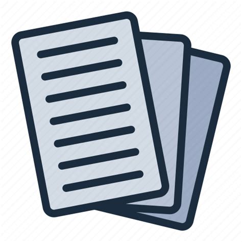 Paper File Document Sheet Print Printer Icon Download On Iconfinder