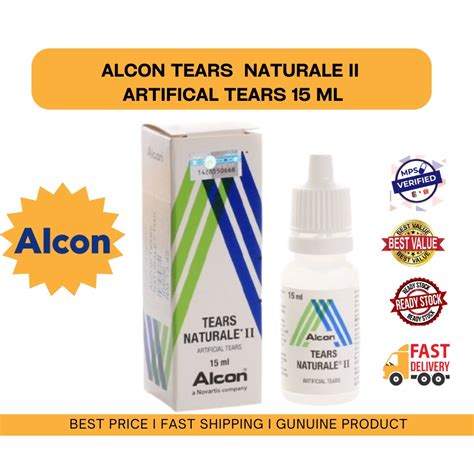 Alcon Tears Naturale Ll Artificial Tears 15ml Shopee Malaysia