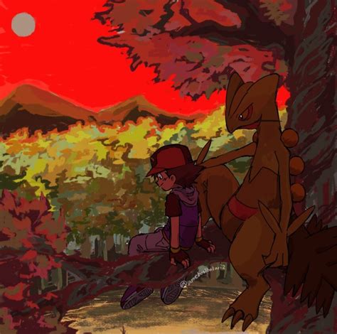 Umebosibakari2 Ash Ketchum Sceptile Nintendo Pokemon Pokemon Anime Pokemon Rse Anime