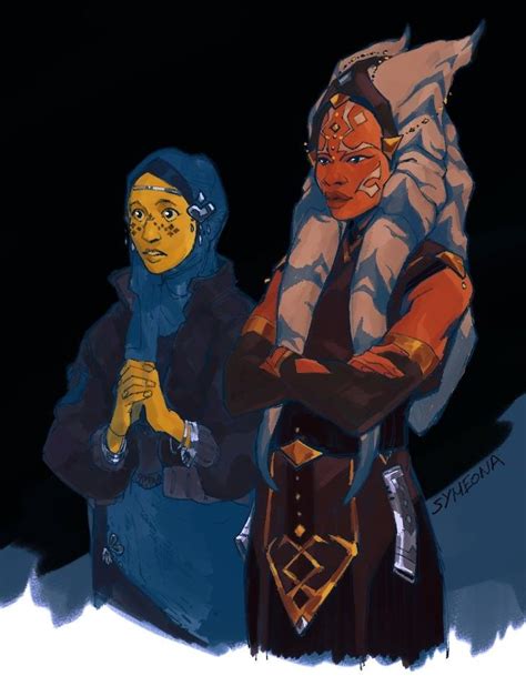Jedi Ahsoka Tano And Barriss Offee Artwork Star Wars Pictures Star