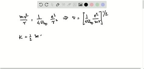 Solved A Calculate The Expectation Values Of The Potential And